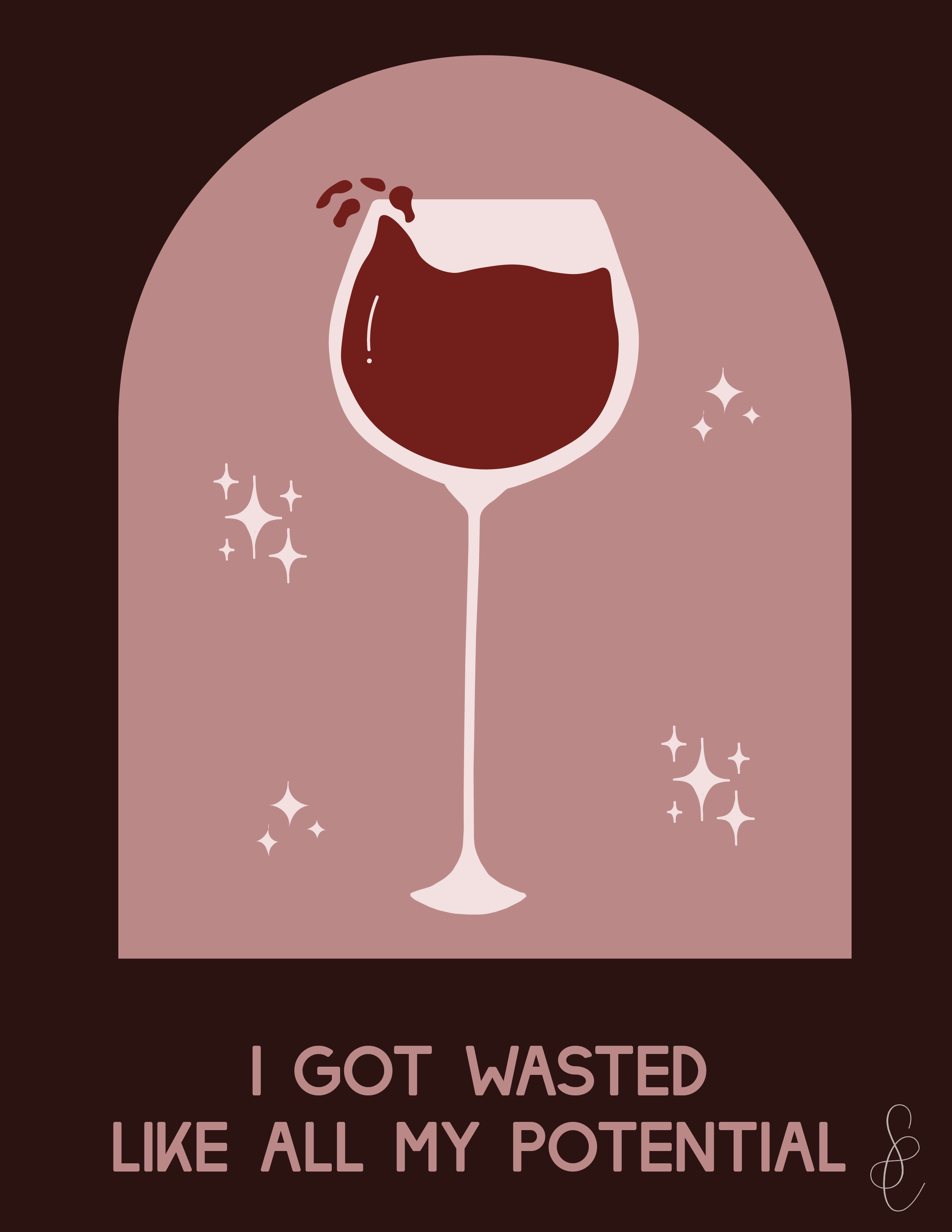 Wasted Like All My Potential – Sarah Cate: Creative