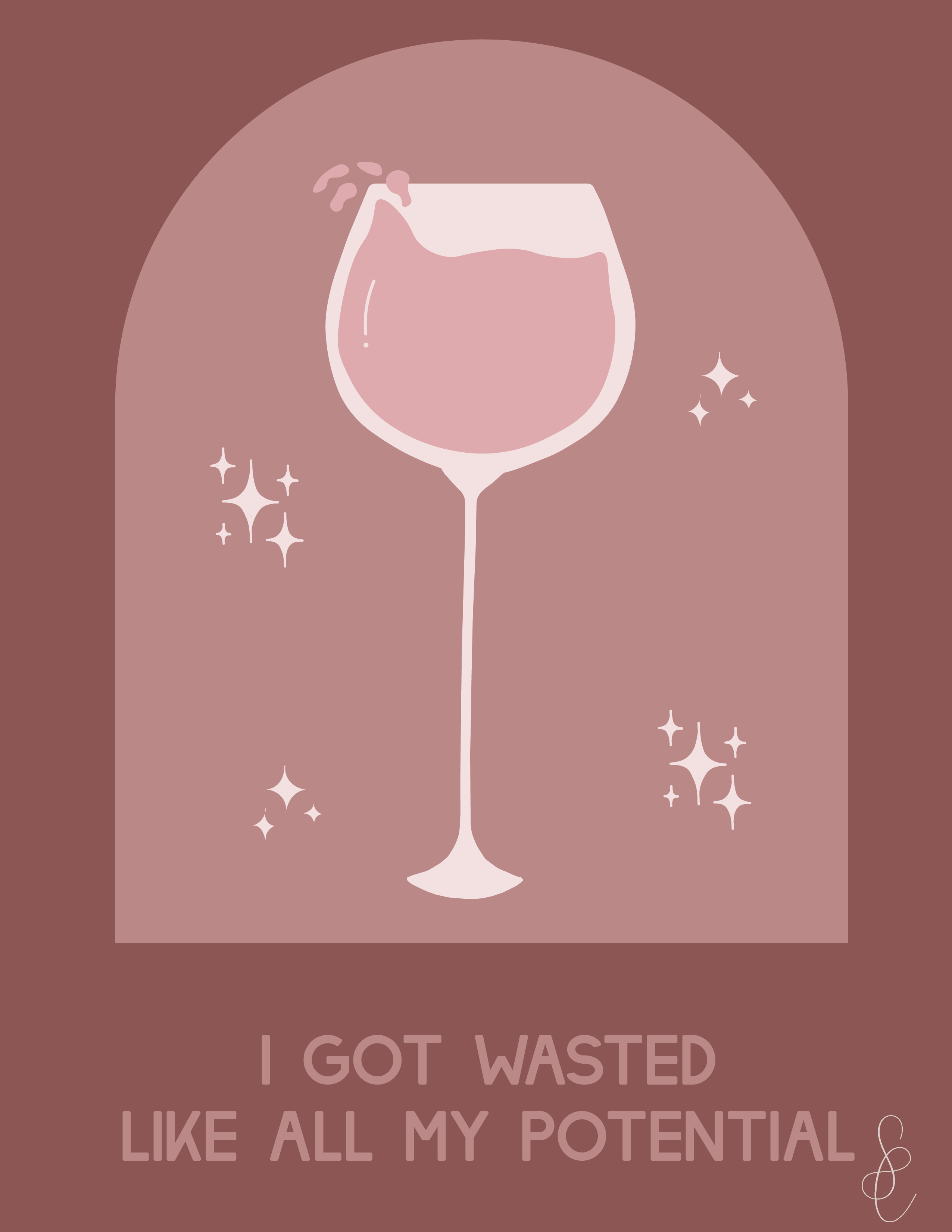 Wasted Like All My Potential – Sarah Cate: Creative