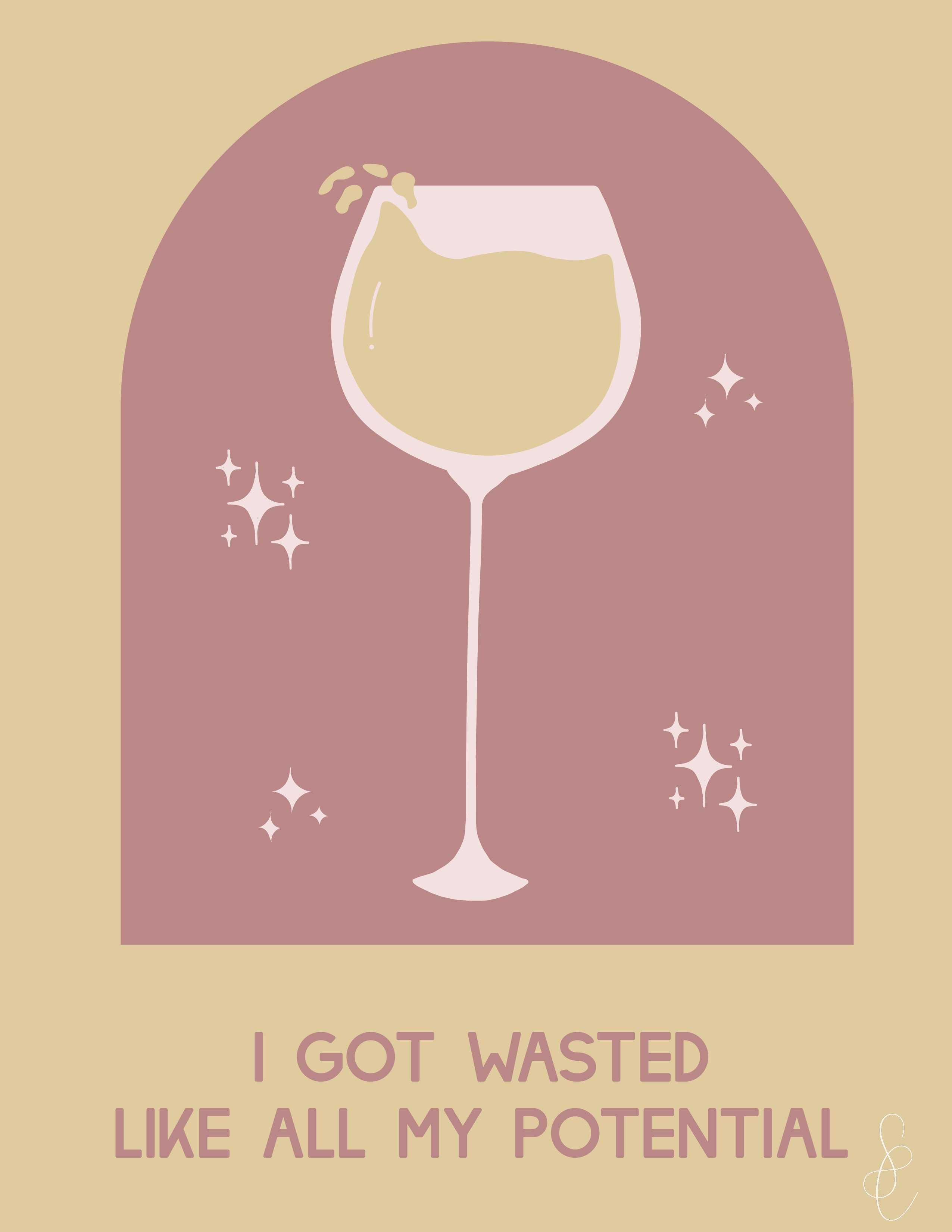 Wasted Like All My Potential – Sarah Cate: Creative